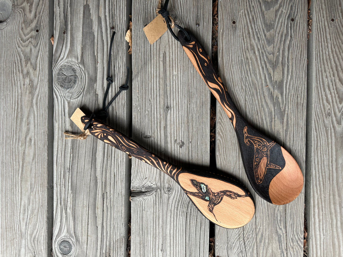 Pyrography Wood Art Spoons — Island-ish™