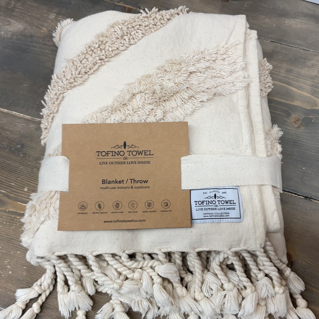 Freya Boho Textured Throw — Island-ish™